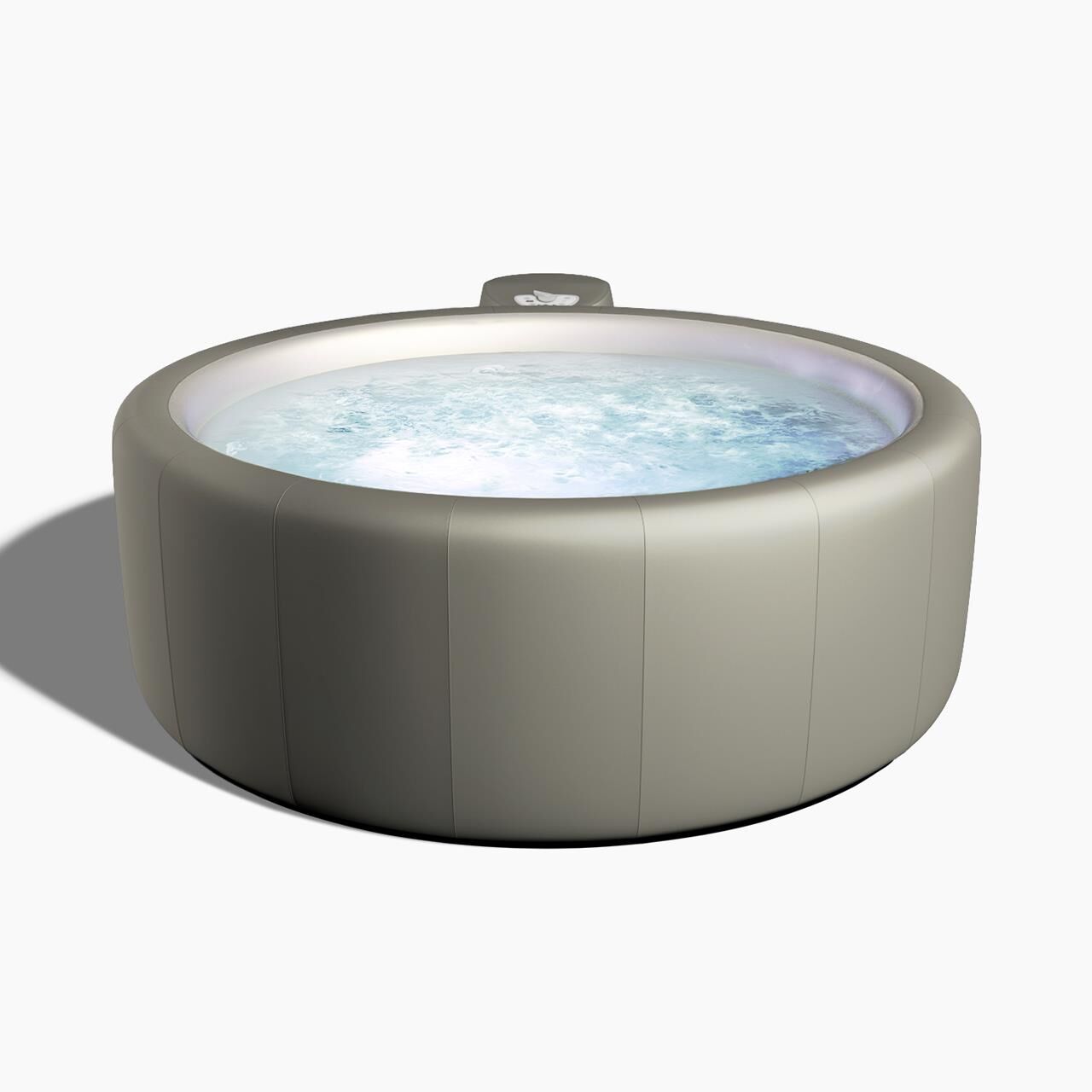 Softub Whirlpool Resort für 5-6 Personen | ø200cm | taupe pearl